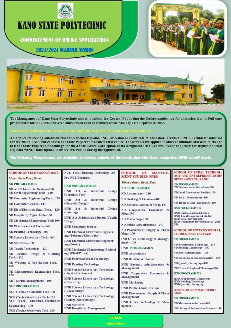 Online Application | Kano State Polytechnic - Cloud Platform